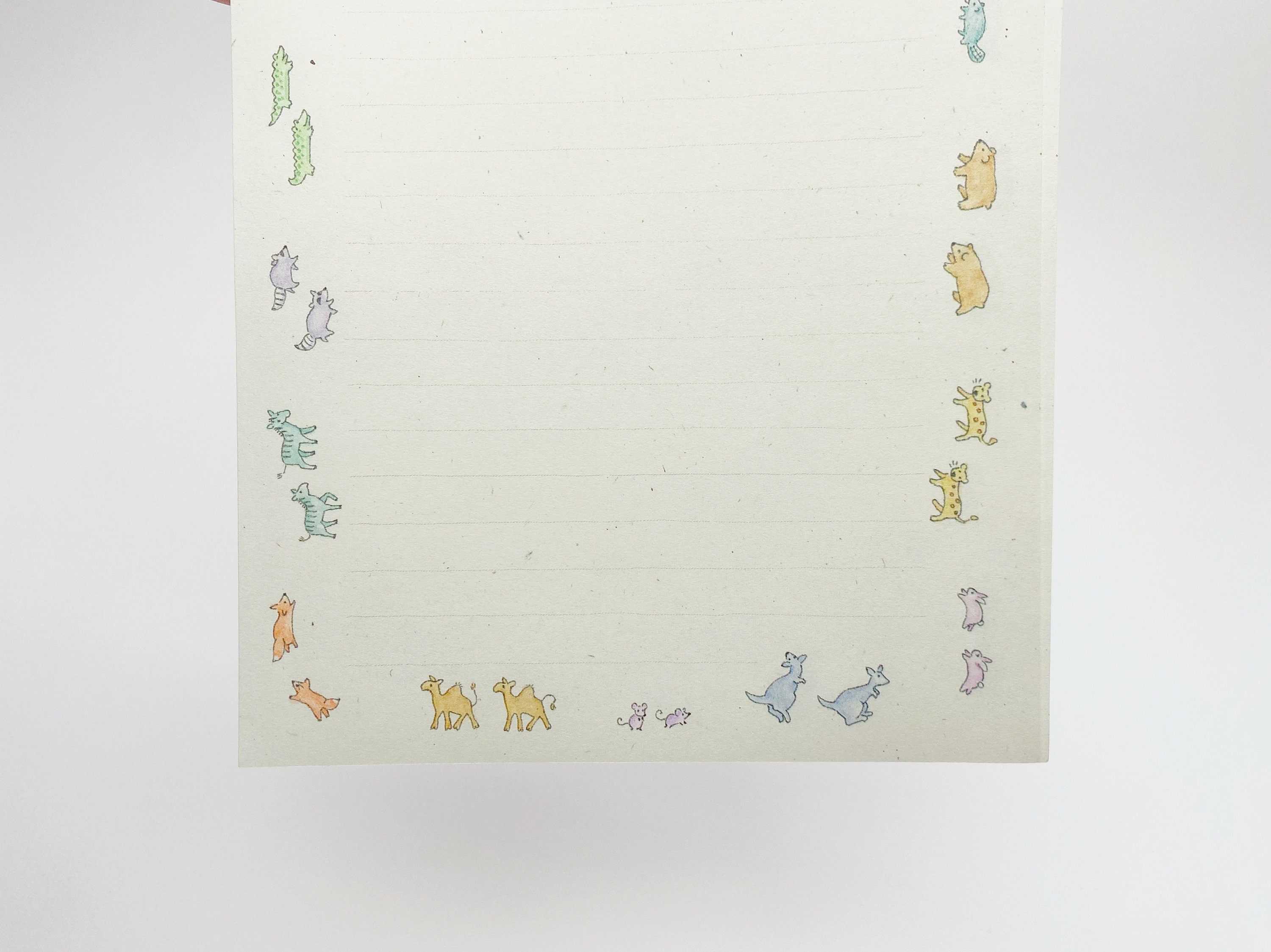 Vintage Noah's Ark & Animals Stationery Set by Hallmark - Mini Letter ...