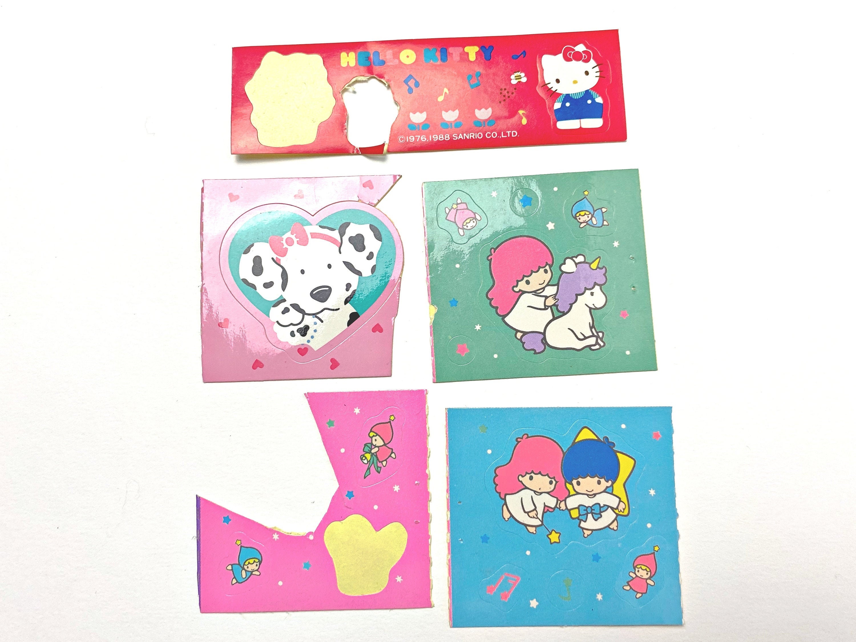 Vintage Sanrio Stickers Some from Mini Seal Sticker Book | Etsy