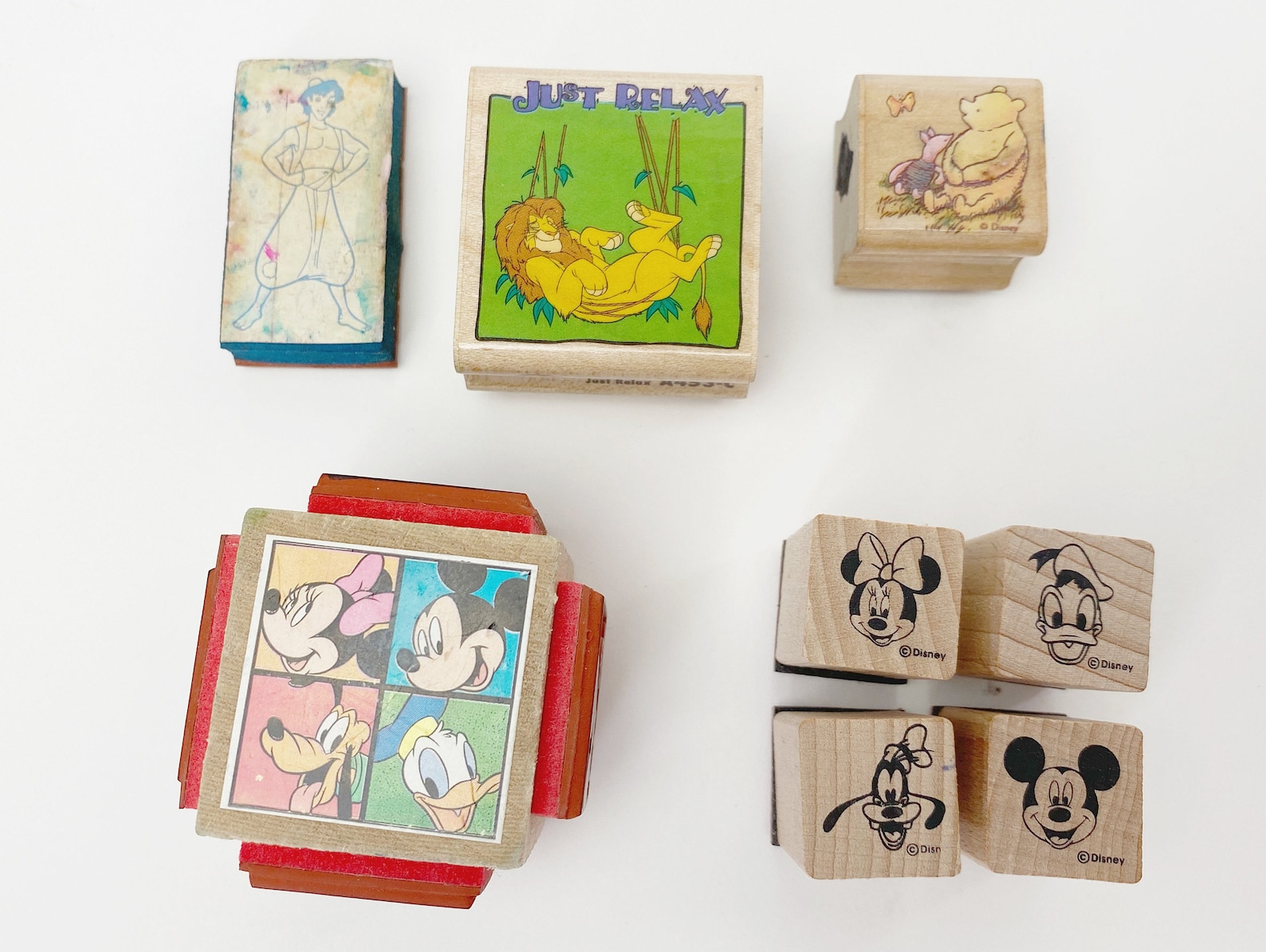 Vintage Disney Rubber Stamps Rubber Stampede All Night | Etsy