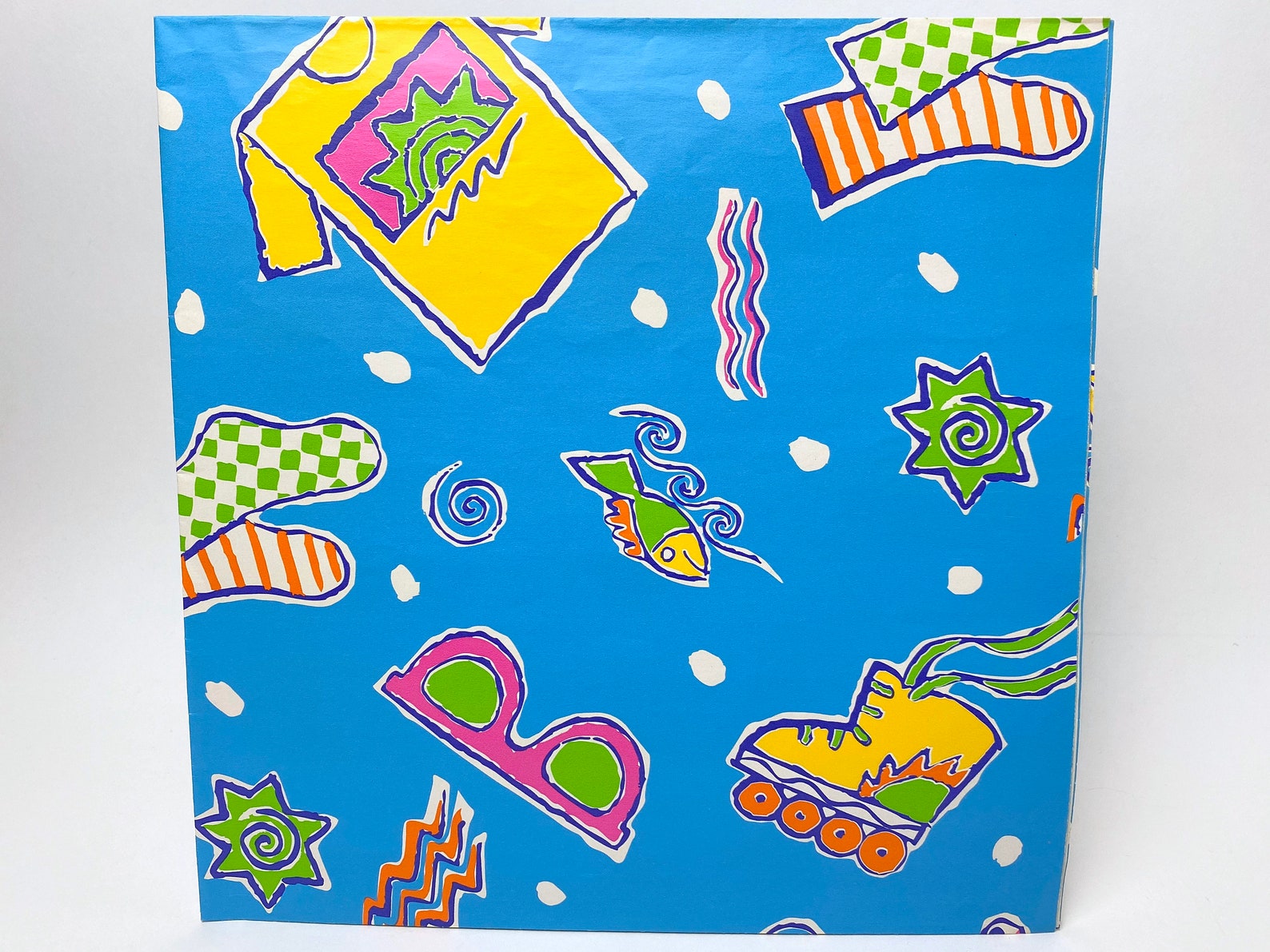 Vintage 90s Gift Wrap by Hallmark - 1 Sheet (20" X 30") - All Occasion ...