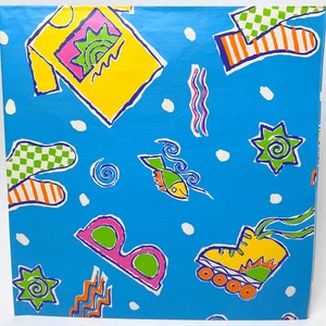 Vintage 90s Gift Wrap by Hallmark - 1 Sheet (20" X 30") - All Occasion ...