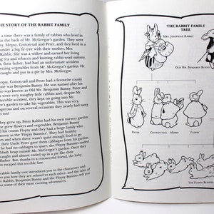 Vintage 1987 Peter Rabbit Sticker & Activity Book W/ Reusable Stickers ...