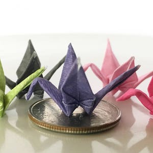 Mini Origami Cranes, Set of 20 Paper Cranes, Origami Cranes, - Etsy
