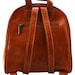 Mini LEATHER BACKPACK / RUCKSACK Rustic Handcrafted Leather Small Bag ...