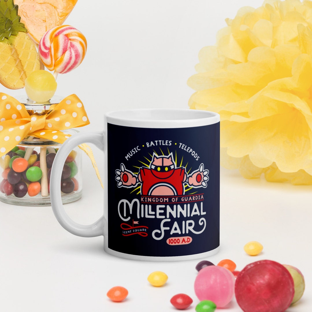 Chrono Trigger Millennial Fair Coffee Mug: 90s Gamer Gift - Etsy