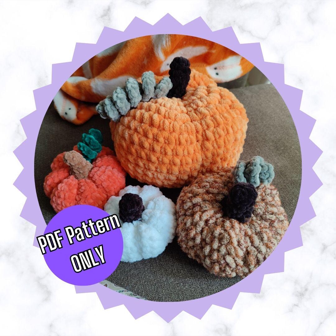 Pumpkin Patch PDF Crochet Pattern 4-in-1 Digital Download - Etsy