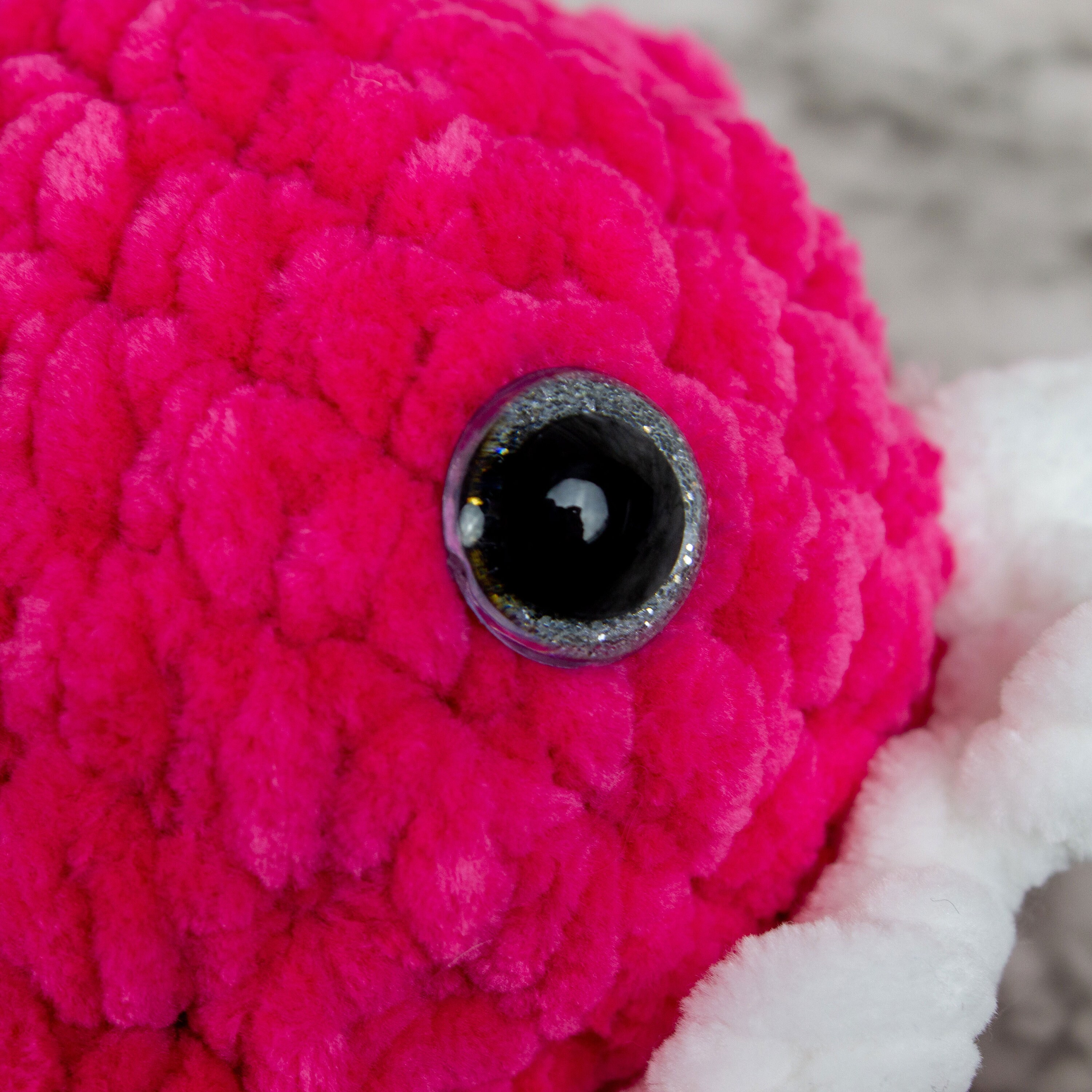 Crochet Mini Axolotl, Plush Yarn Baby Axolotl Plushie, Blanket Yarn ...
