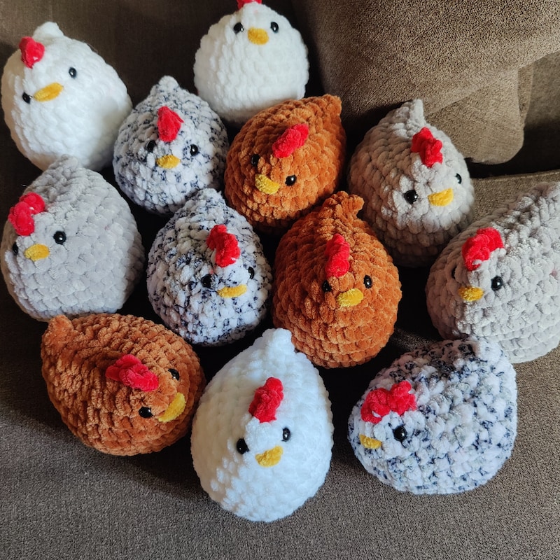 Mabel Chicken Crochet Pattern - Etsy