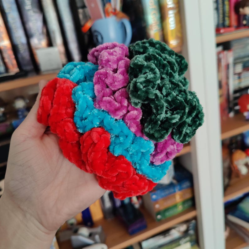 Crochet Velvet Hair Scrunchies - Etsy