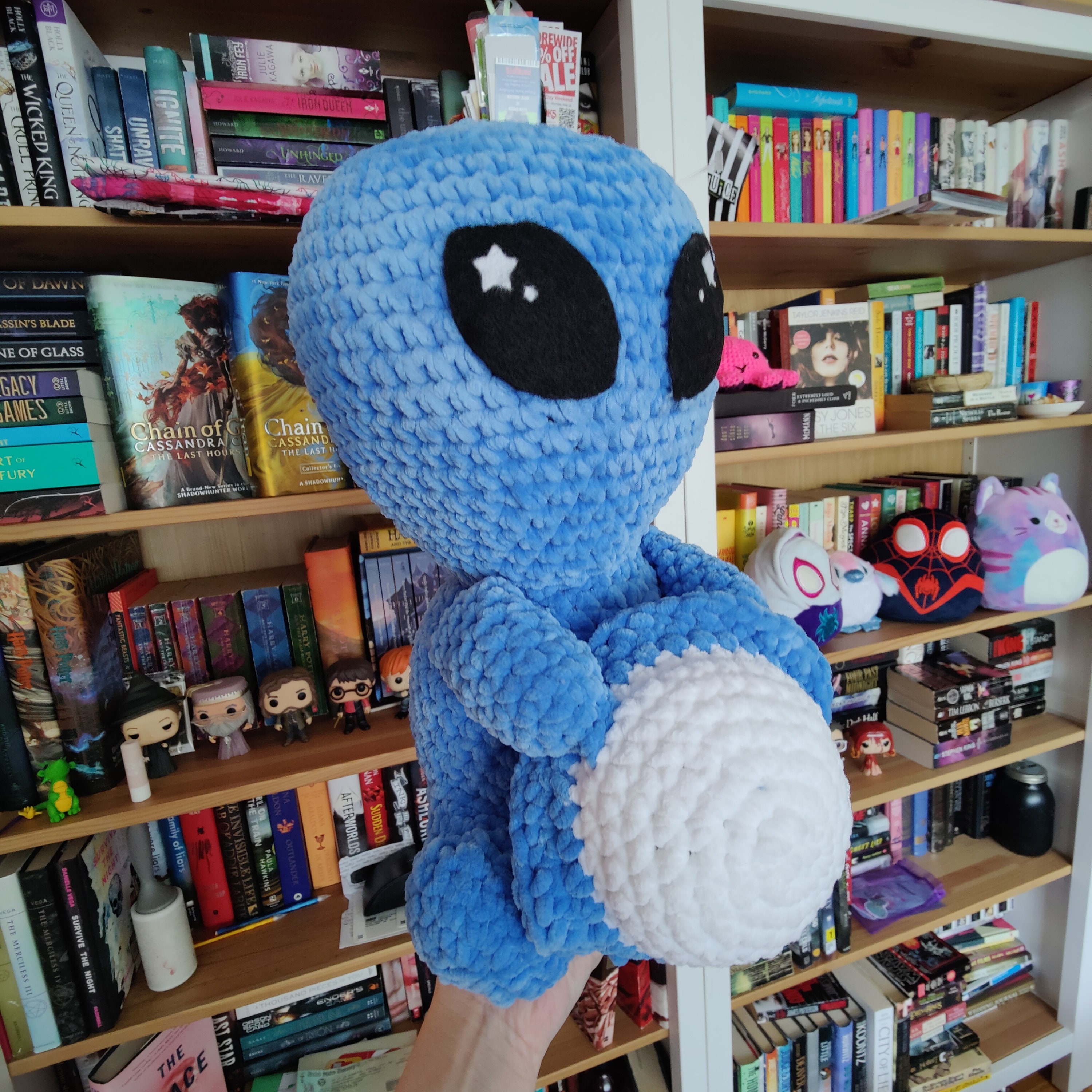 Crochet Alien Plushie, Alien Amigurumi, Alien Plushie, Crochet, Stuffed ...