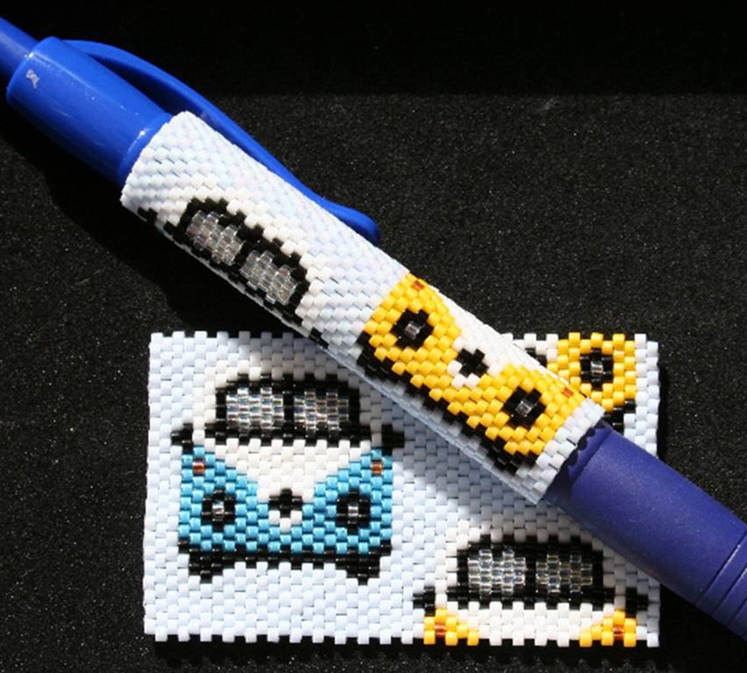 Camper Vans Even Count Peyote Pen Cover - Etsy