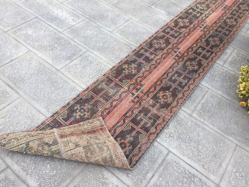 Bohemian Narrow Runner Turkish Carpet Rug Narrow Runners | Etsy
