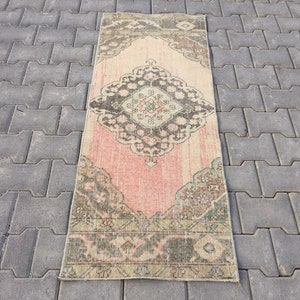 Old Rug,oushak Rug,vintage Interior Design,small Rug, Bath Carpet ...