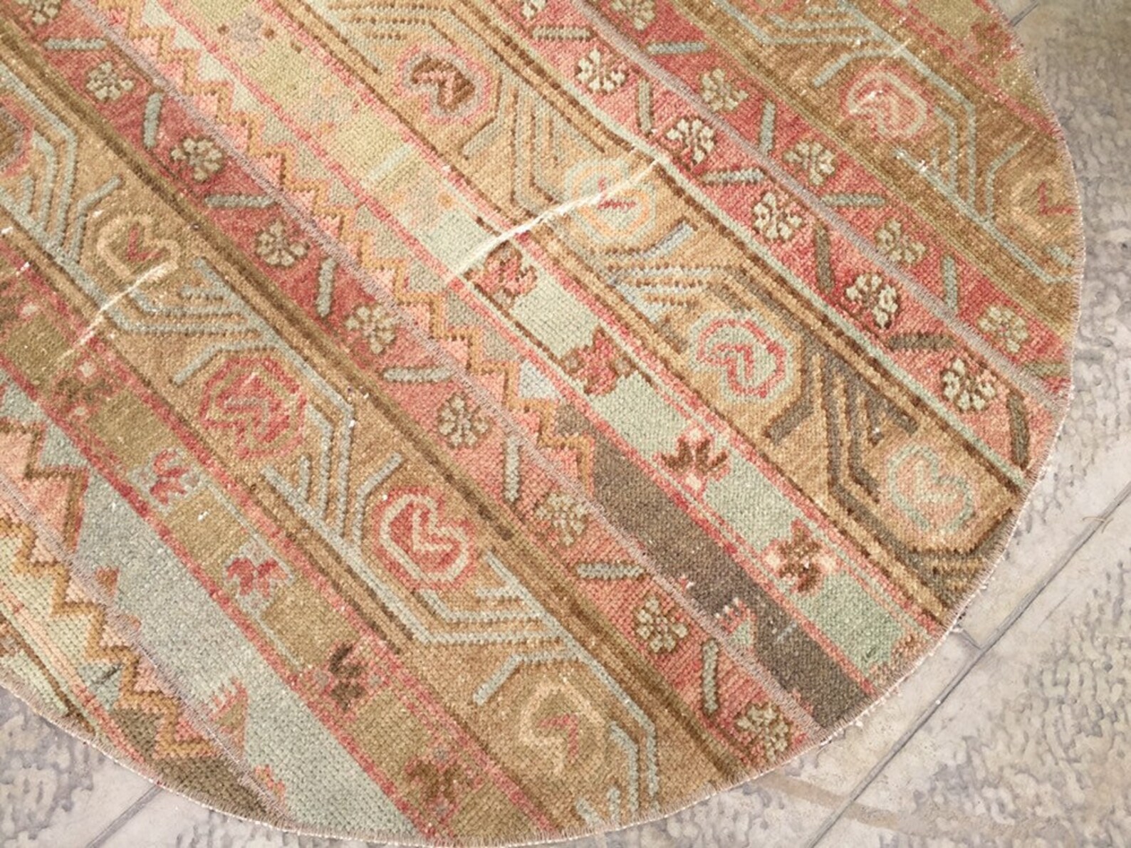 3.1 x 3.1 ft Round Rug Small Carpet rug Carpet rug Door | Etsy