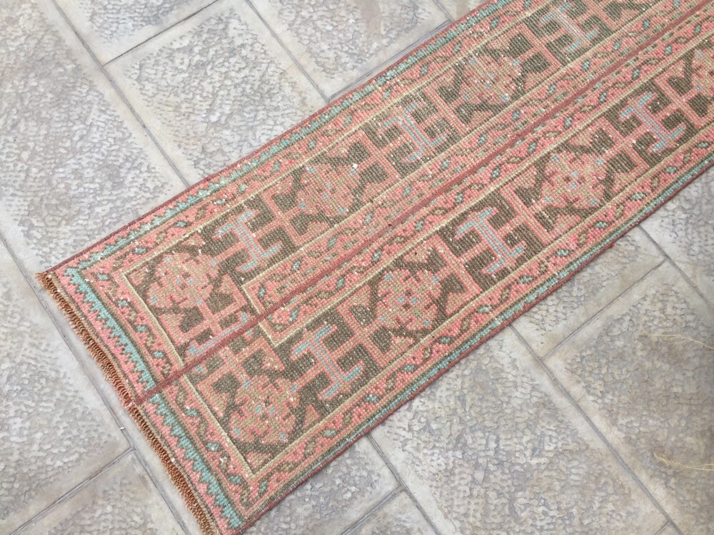 Long Hand Woven Wool Stair Runnerrug Runnerpatchwork Rug | Etsy