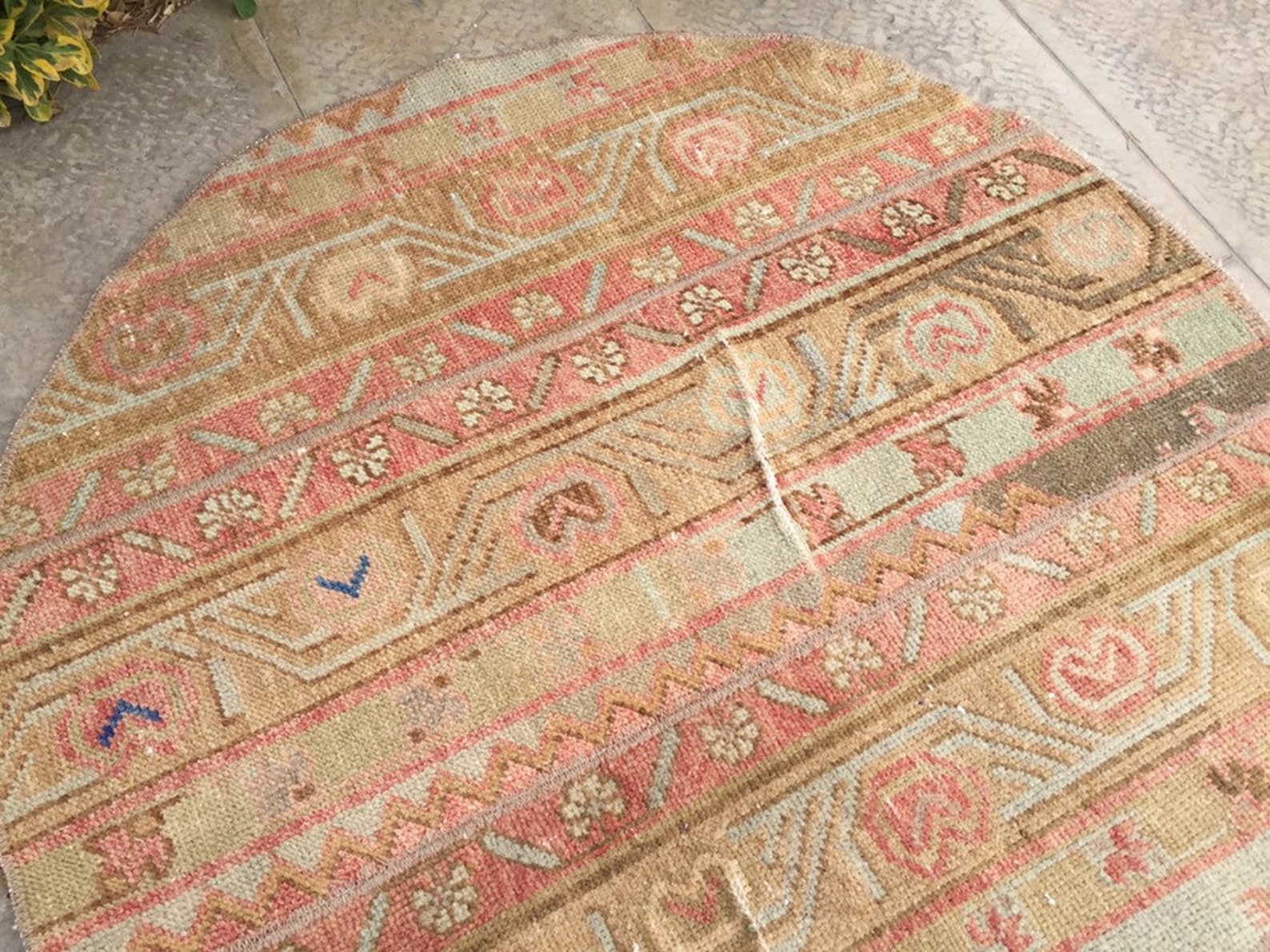 3.1 x 3.1 ft Round Rug Small Carpet rug Carpet rug Door | Etsy