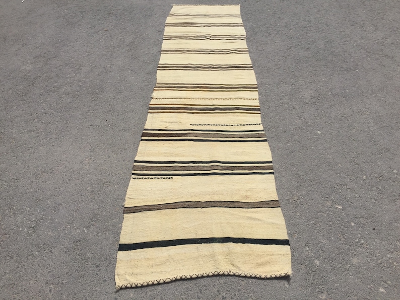 Long Hand Woven Wool Stair RunnerRug RunnerKilim Rug | Etsy