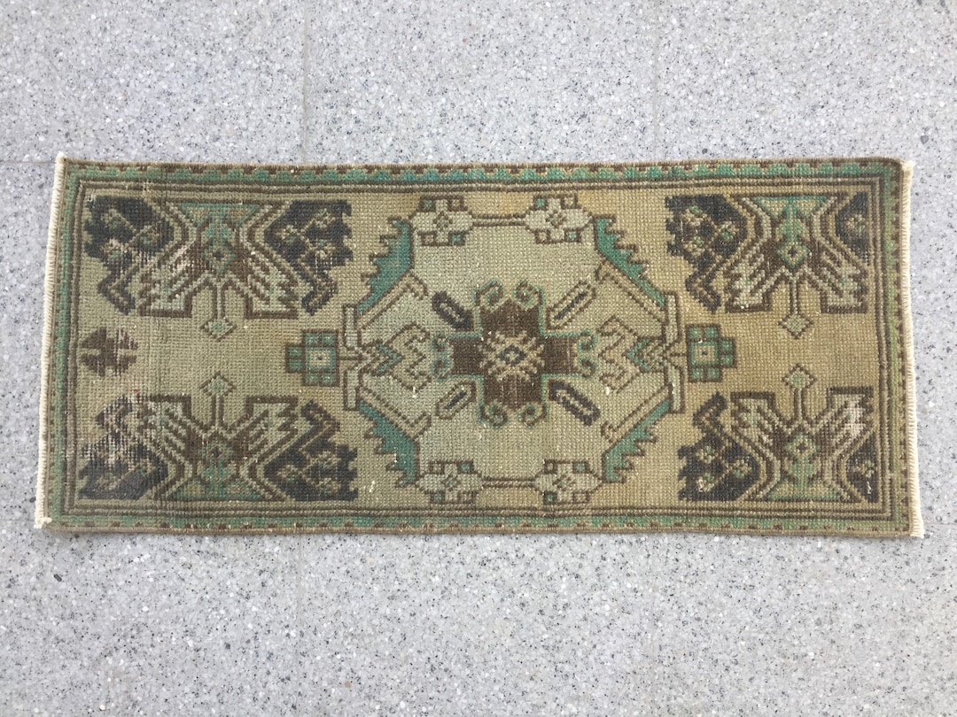 Faded Carpet Rug Muted Color Rug Smal Carpet Rug Faded Mini - Etsy