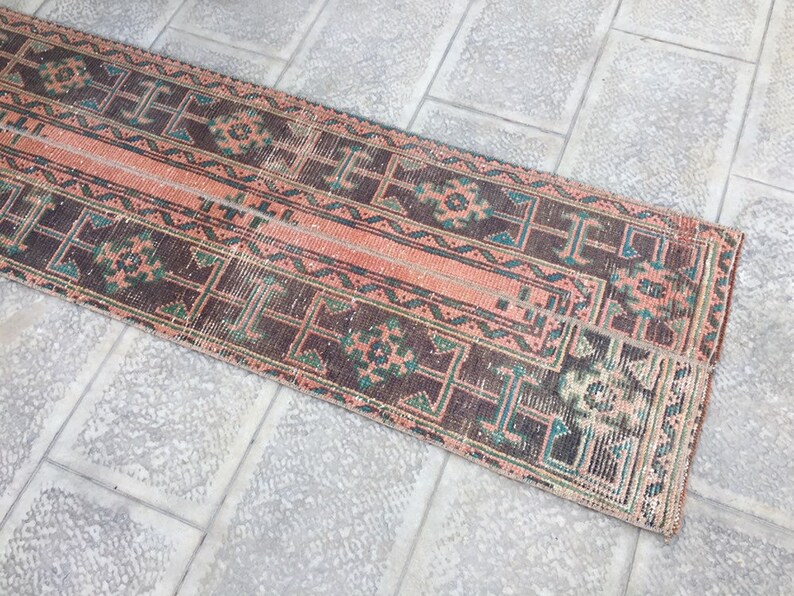 Bohemian Narrow Runner Turkish Carpet Rug Narrow Runners | Etsy