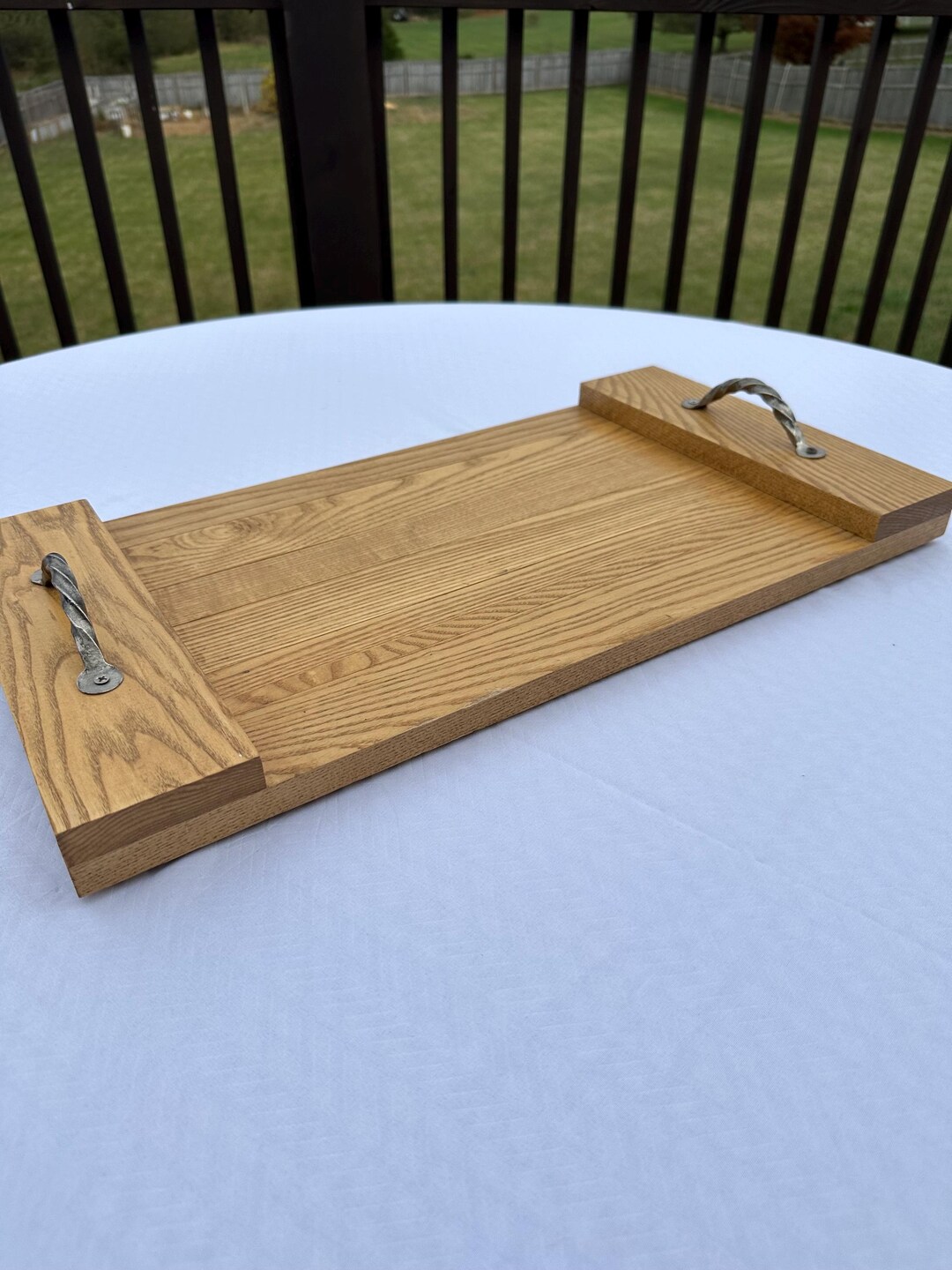 Handmade Wooden Serving or Decorative Tray. - Etsy