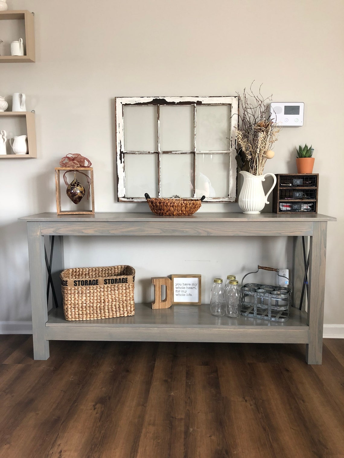 Ash Entryway Table - Etsy