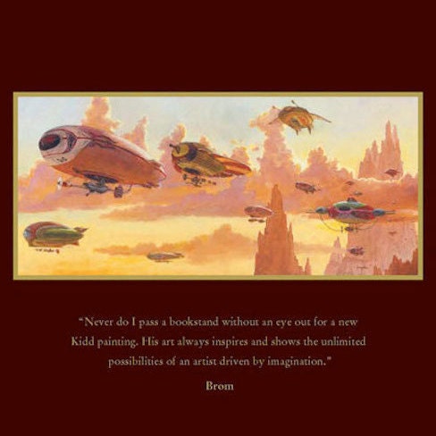 Kidd Art Book (all Color 128 Pg), Tom Kidd, Gnemo, Fantasy, Science ...