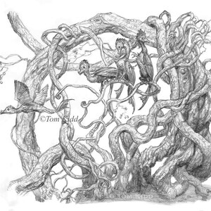 Vine Greebles (drawing) - Etsy