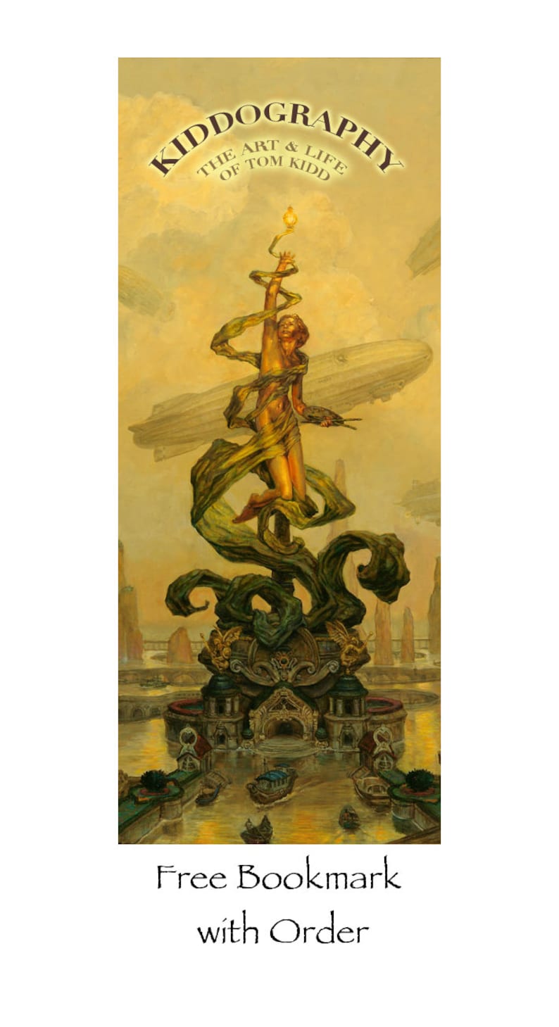 Kidd Art Book (all Color 128 Pg), Tom Kidd, Gnemo, Fantasy, Science ...