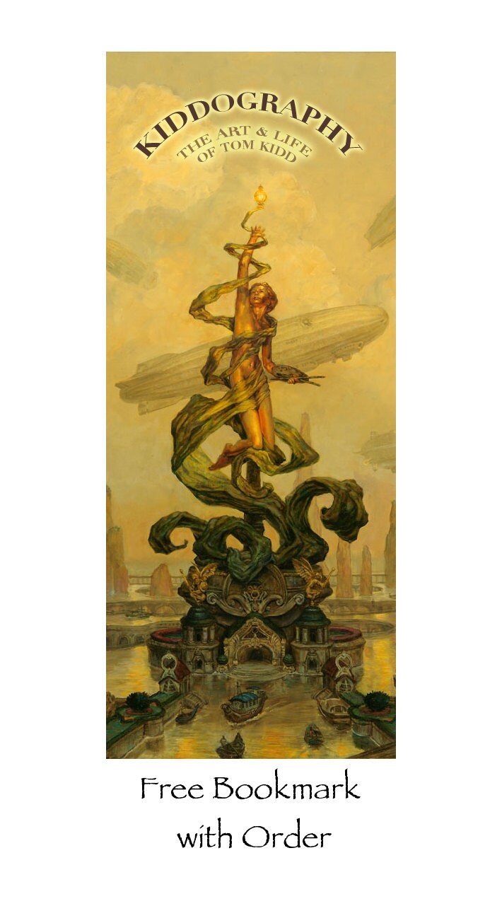 Kidd Art Book (all Color 128 Pg), Tom Kidd, Gnemo, Fantasy, Science ...