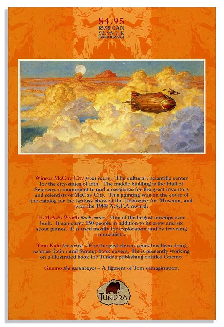 Tom Kidd Sketch Book, Science Fiction, Fantasy, Gnemo - Etsy