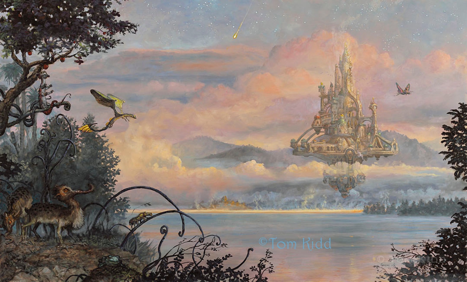 Minding the Stars (print), Tom Kidd, Science Fiction, Fantasy, Art ...