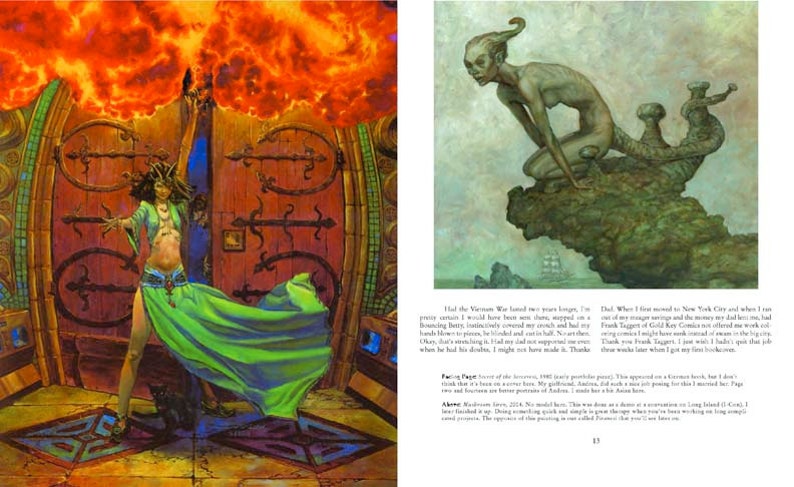 Kidd Art Book (all Color 128 Pg), Tom Kidd, Gnemo, Fantasy, Science ...