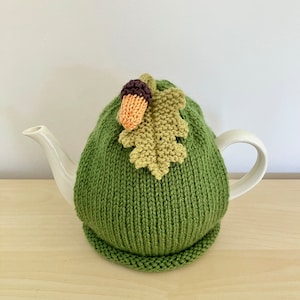 Medium Acorn Tea Cosy, Autumn, Fall Oak Leaf Teapot Cozy - Etsy