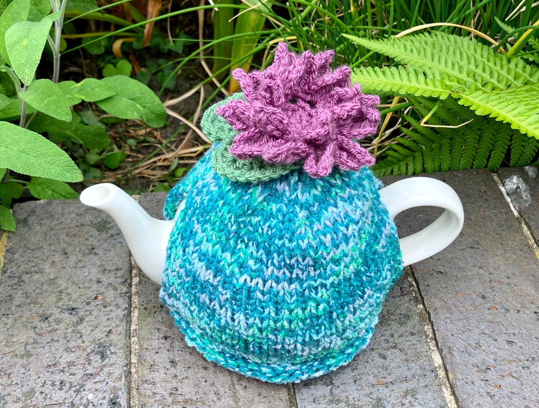 Water Lily Tea Cosy, Purple Lily Teapot Cozy - Etsy