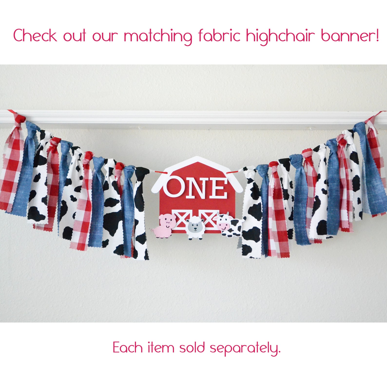 Farm Birthday Decorations Barnyard First Birthday Farm - Etsy