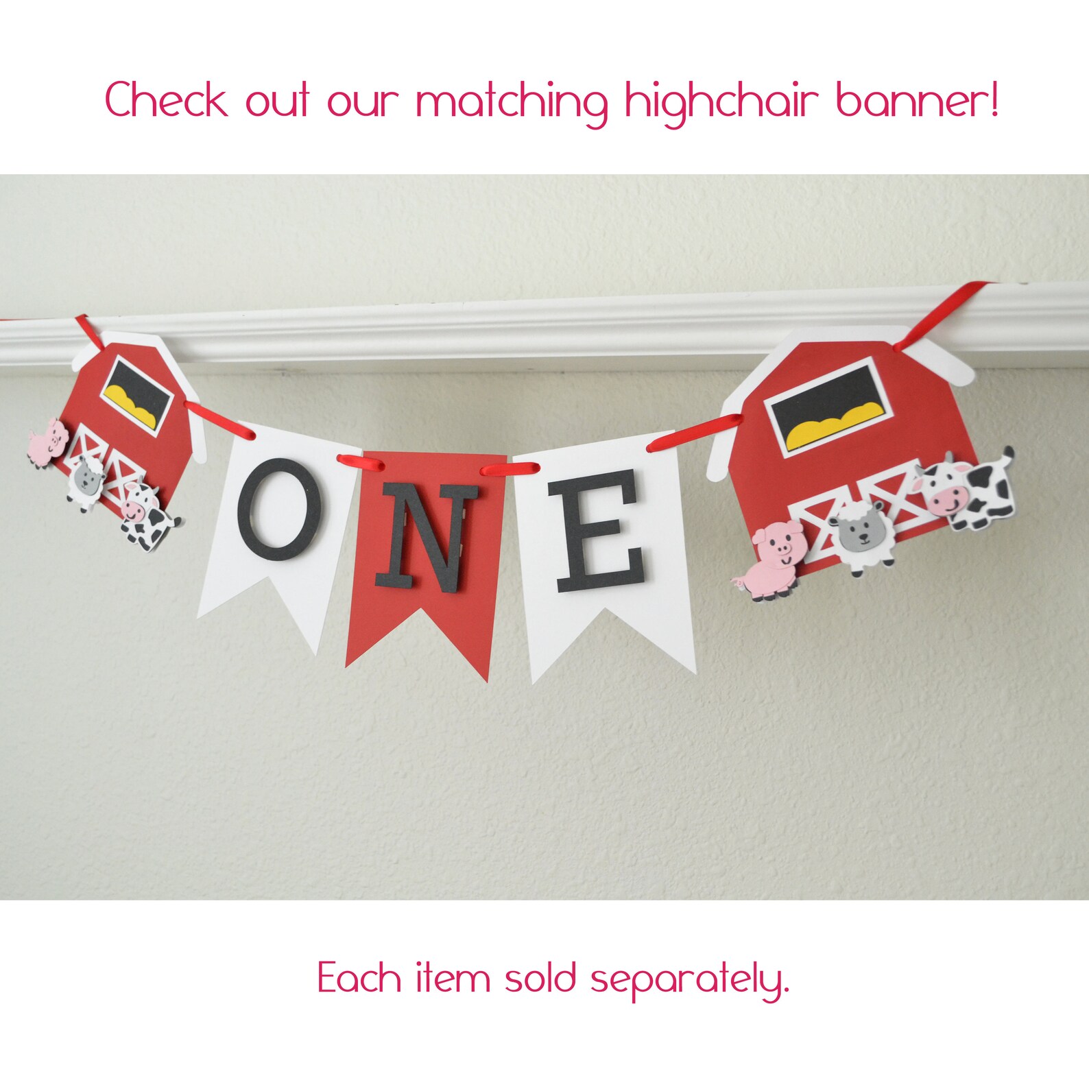 Farm Birthday Decorations Barnyard First Birthday Farm - Etsy