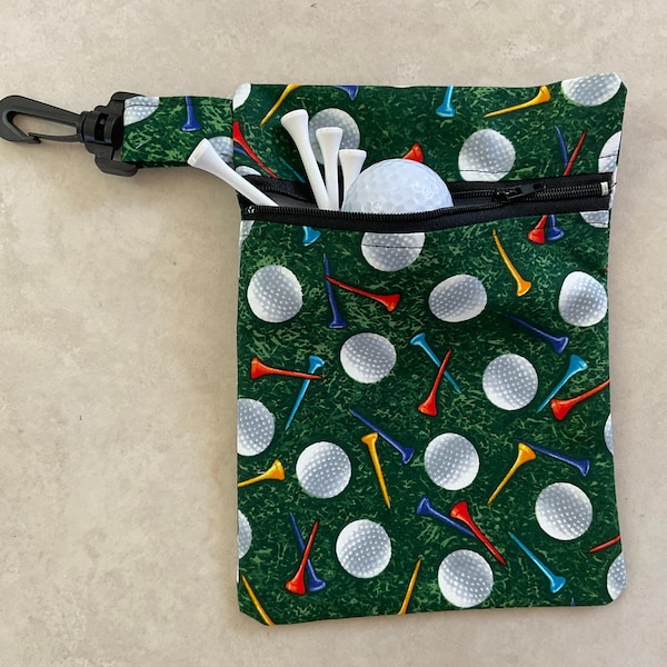 Golf Tee Bag - Etsy