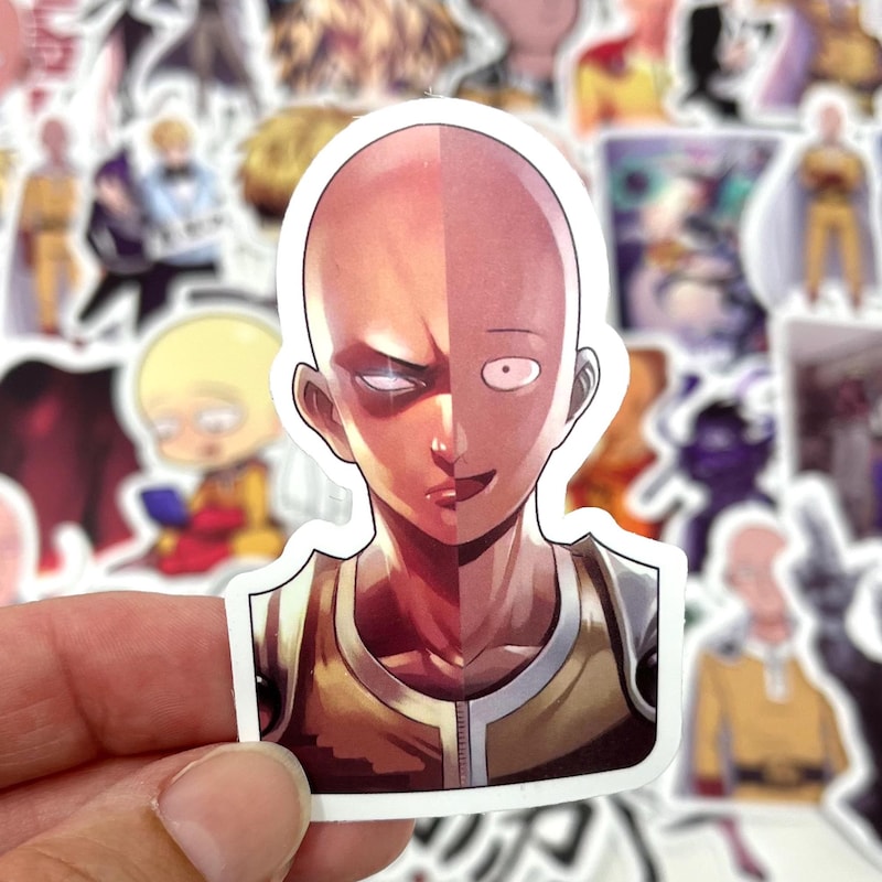 One Punch Man Stickers - Etsy