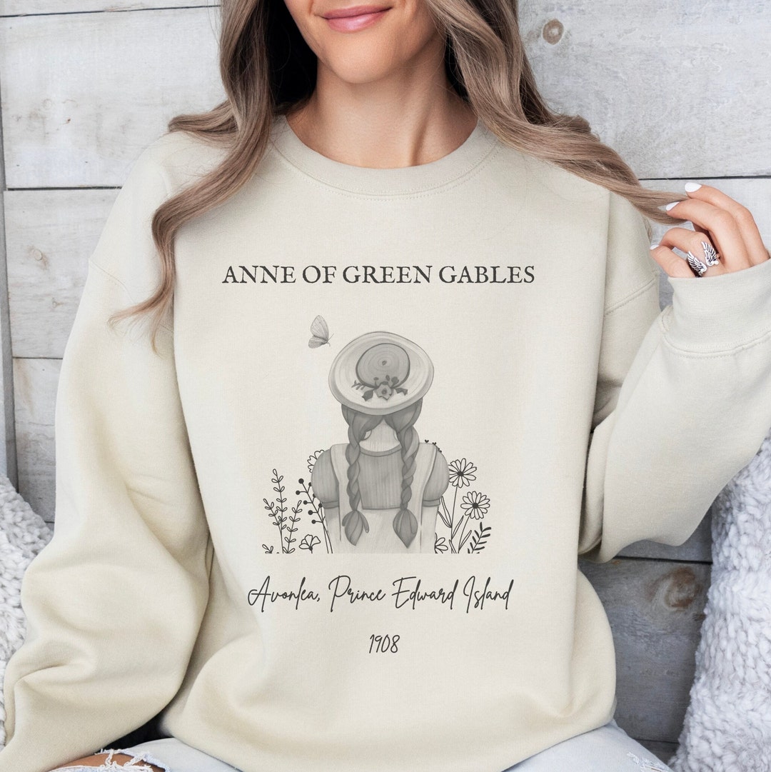 Anne of Green Gables Sweatshirt, Anne of Green Gables Gifts, Anne of ...