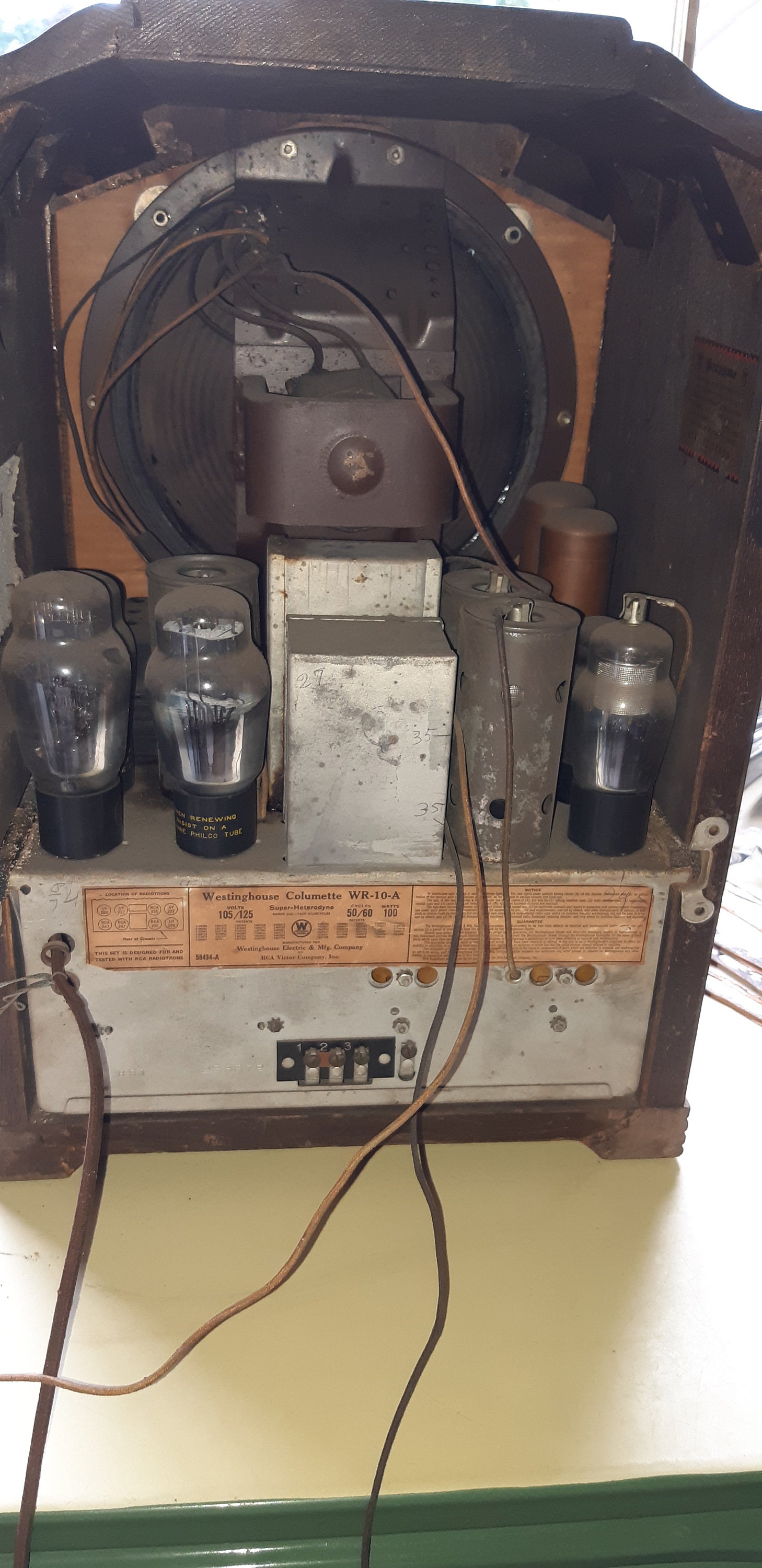 Antique Westinghouse Columette Tombstone Cathedral Working | Etsy