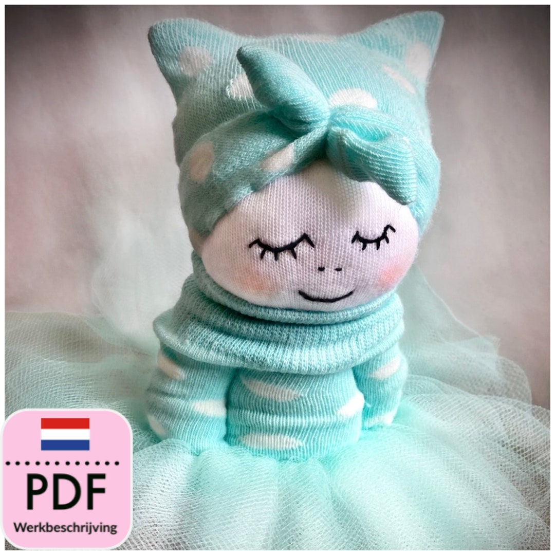 Work Description Sock Puppet With Tutu - Etsy