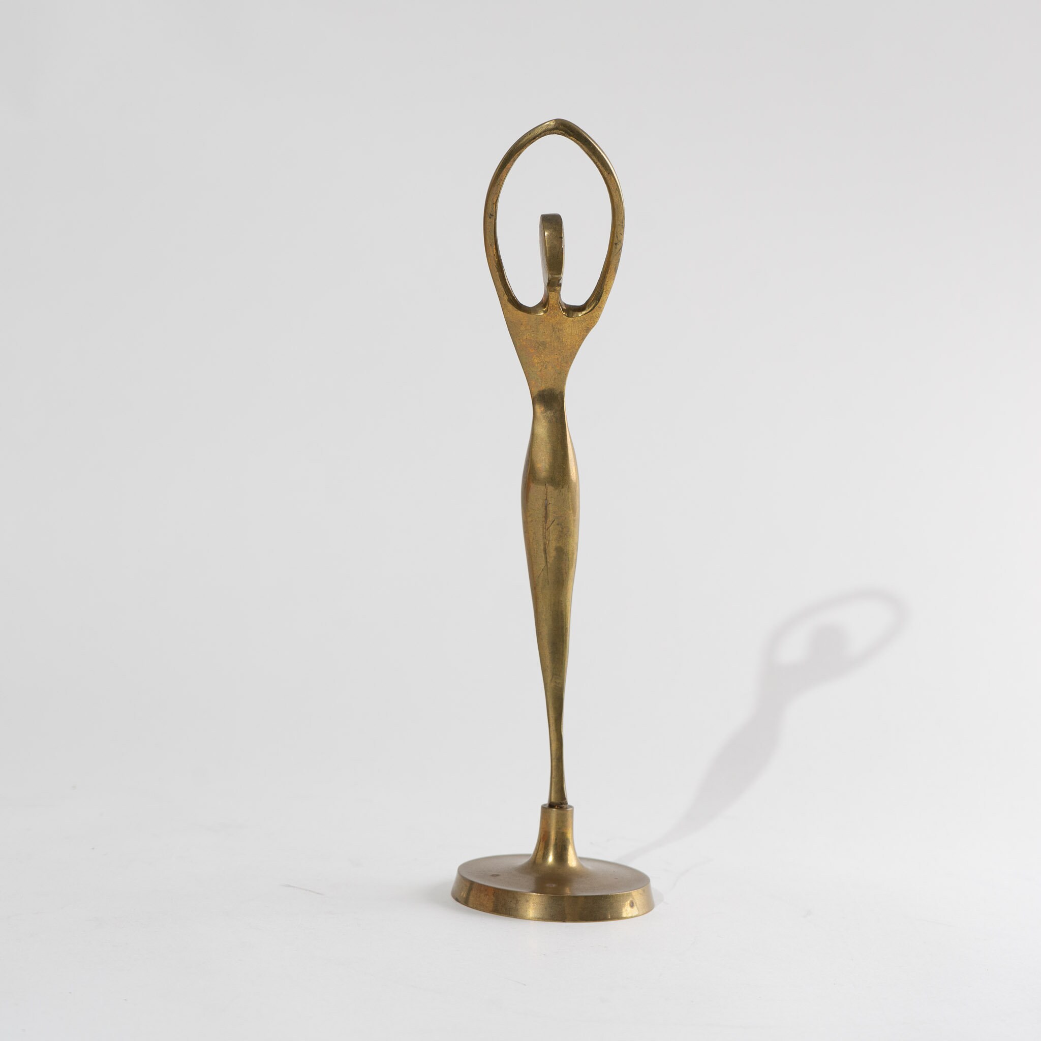 Vintage Brass Ballerina Figure Gold Desk Decor Gift for - Etsy