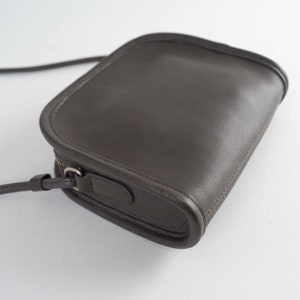 Vintage Coach 9017 Abbie Gray Leather Crossbody Bag - Etsy