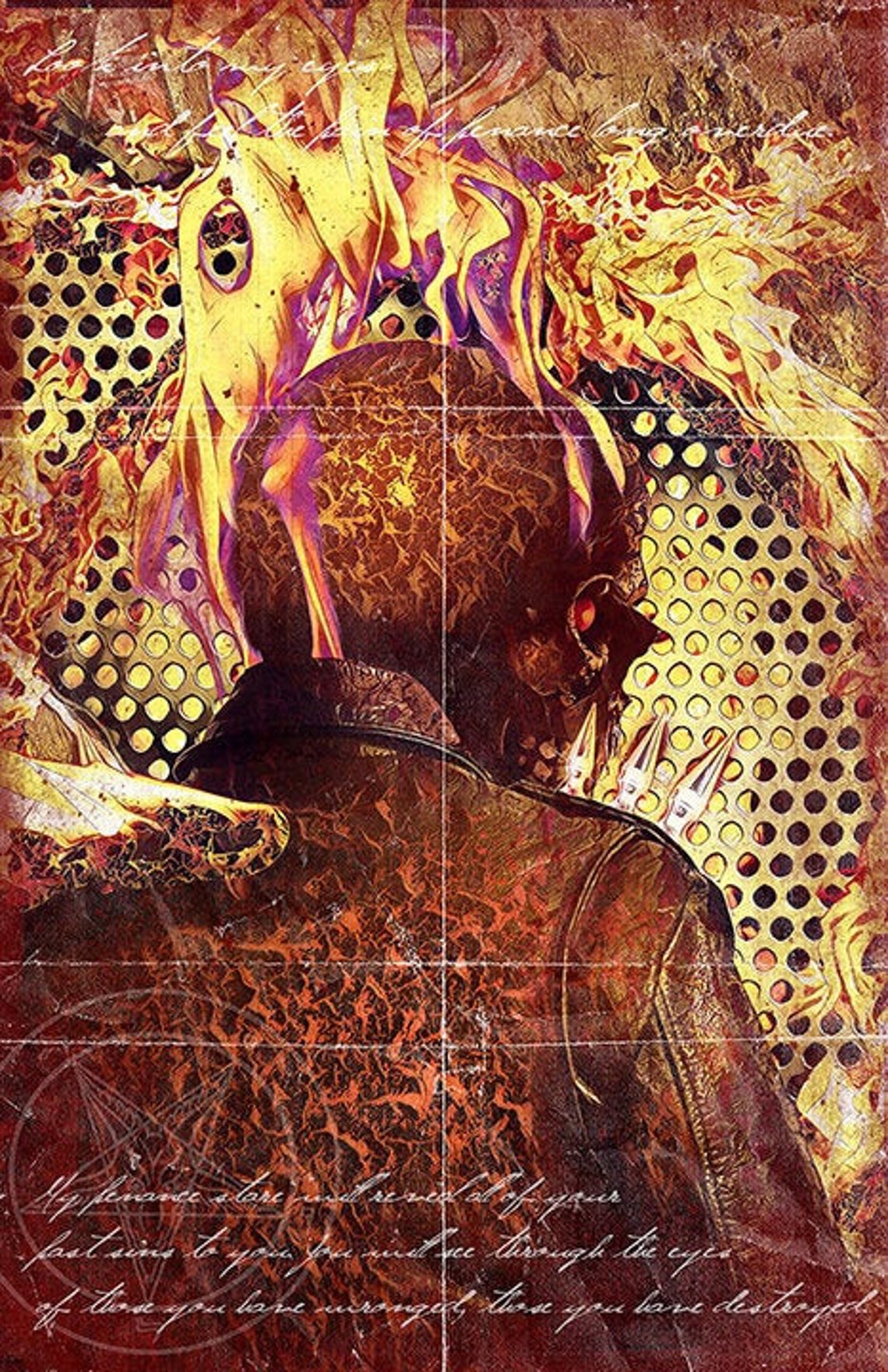 Vengeful Spirit: Original Digital Art Print (11" X 17") - Etsy