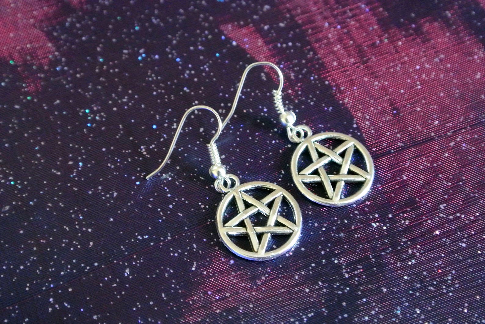 Dainty Pentagram Earrings Kawaii Cute Star Pendant - Etsy