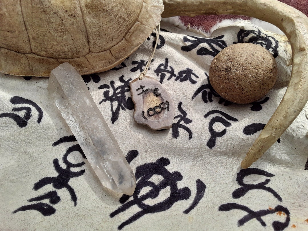 Werewolf 'dog Tag' Custom Carved Antler Character Necklace - Etsy