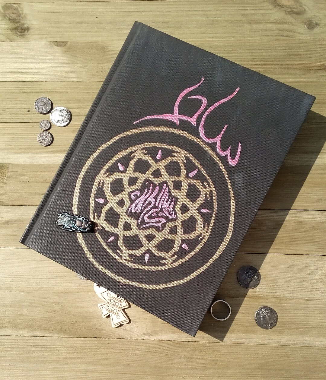 Large Assamite Sorcerer Tea Stained Journal - Etsy