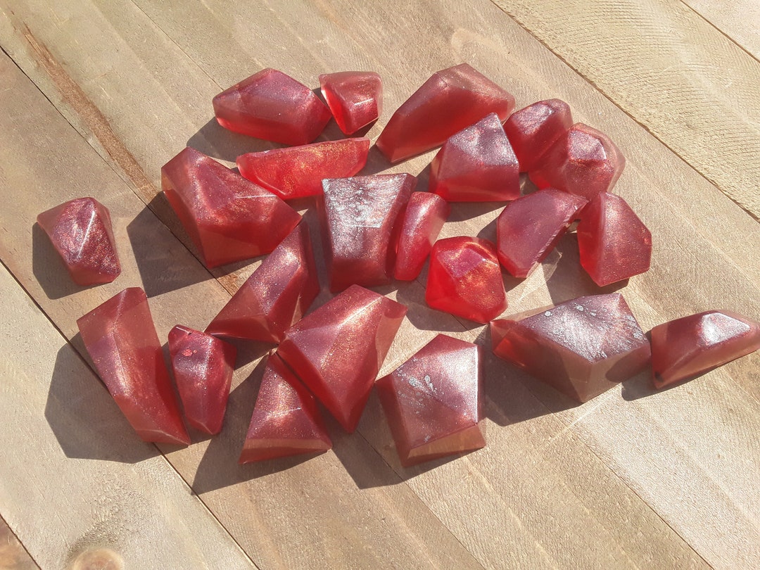 Red Crystal Shards From the Abyssal Plague - Etsy