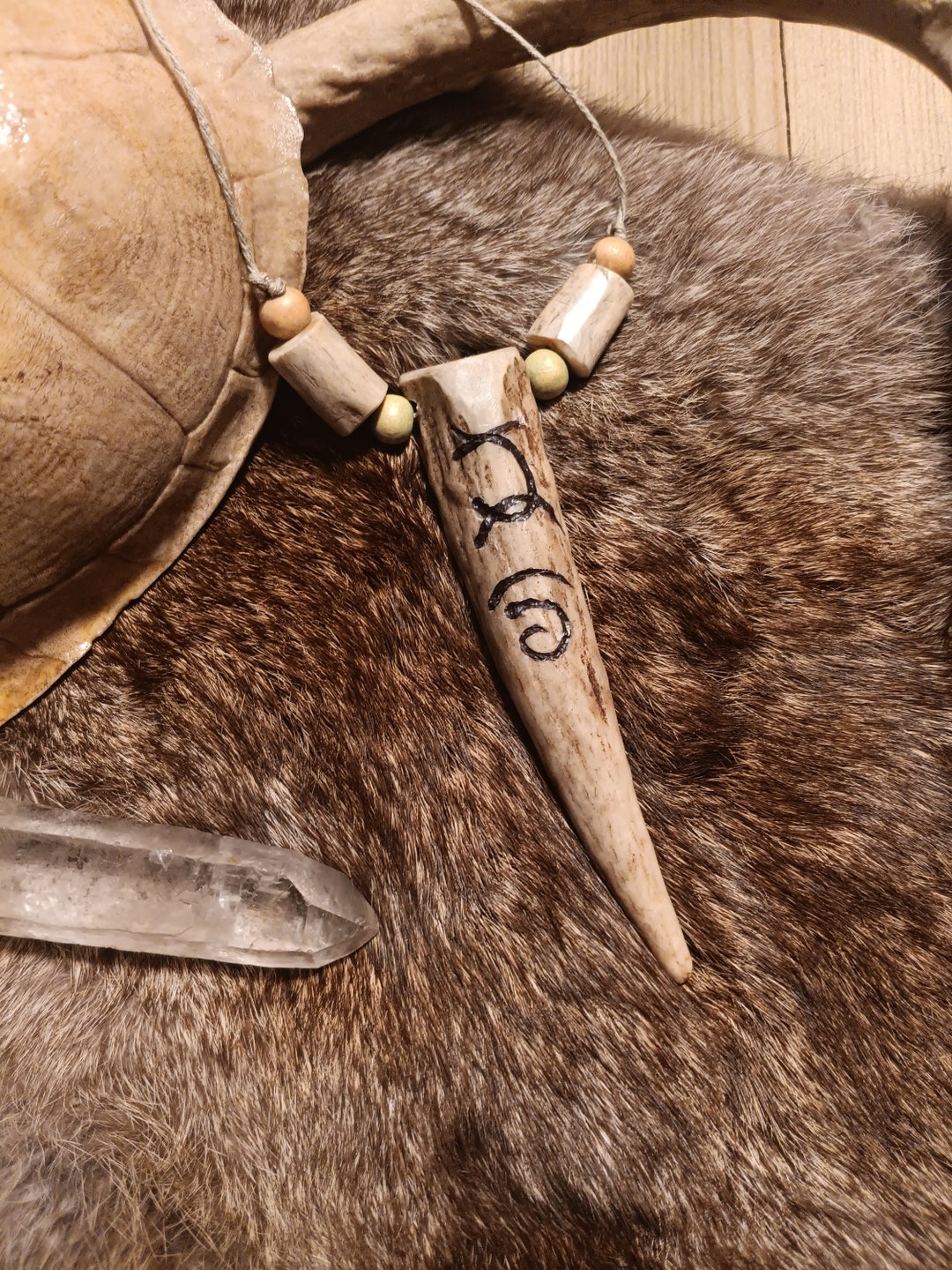 Werewolf Watchful Guardian Antler Point - Etsy