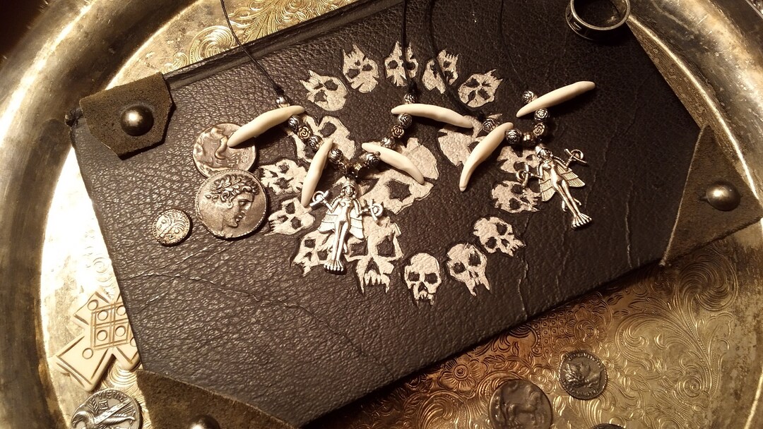 Lilith Vampire Hunter Trophy Necklaces - Etsy